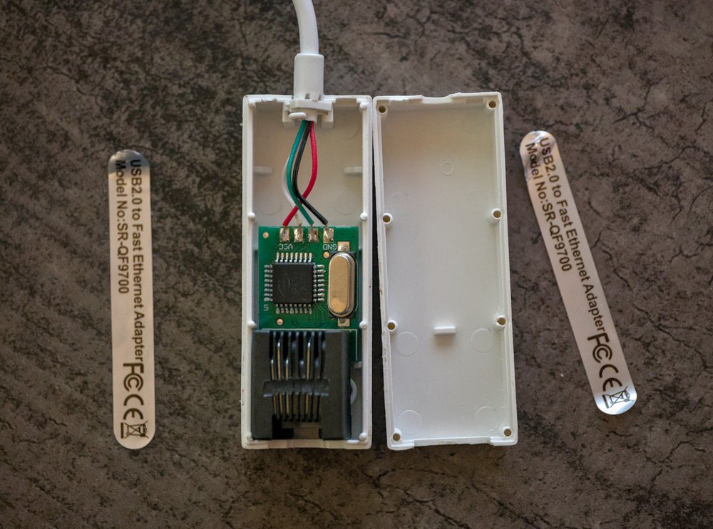 Making an USB Ethernet adapter work [SR9700]
